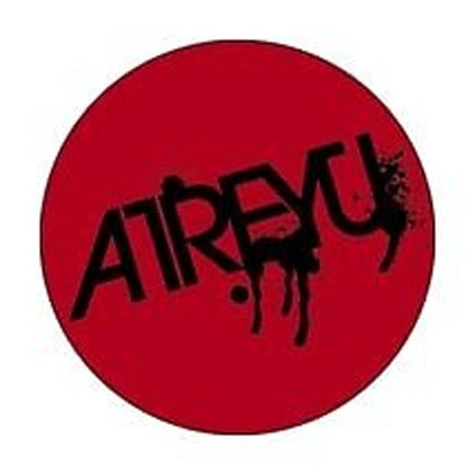 ATREYU 1-inch BADGE Button Pin Splatter Logo NEW OFFICIAL MERCHANDISE ...