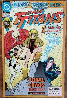 Team Titans #1 (1992) Variant / US-Comic / Bagged & Boarded / 1st Print ...