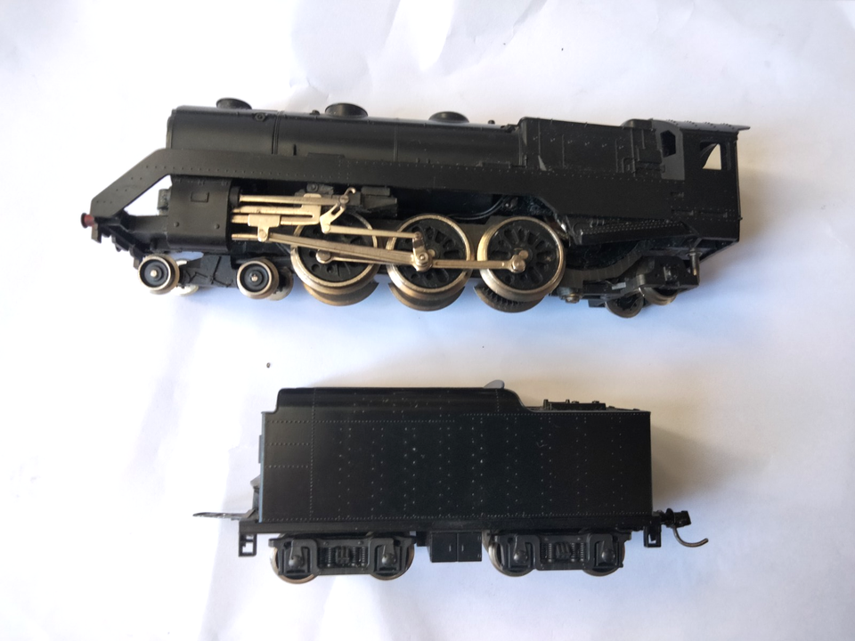 model trains LIMA HO CLASS C38 4-6-2 Steam Locomotive black 3820 kds ...