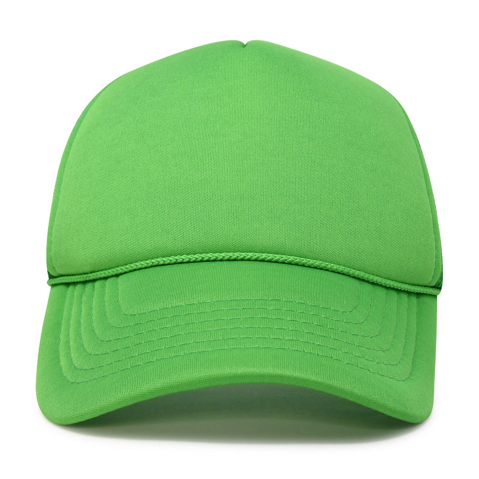 Trucker Hat Baseball Cap Mesh Caps Blank Plain Hats (39 Color Choices ...