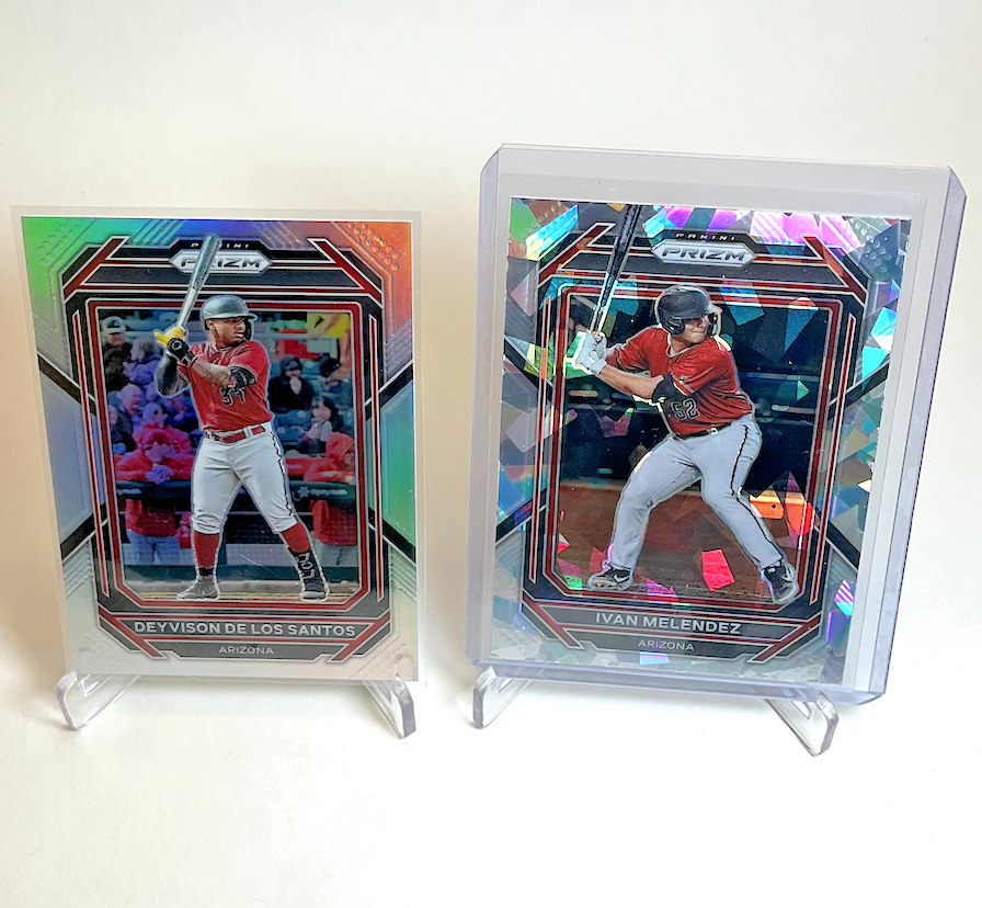 2023 Panini Prizm Ice #143 Ivan Melendez + Deyvison Los Santos ...