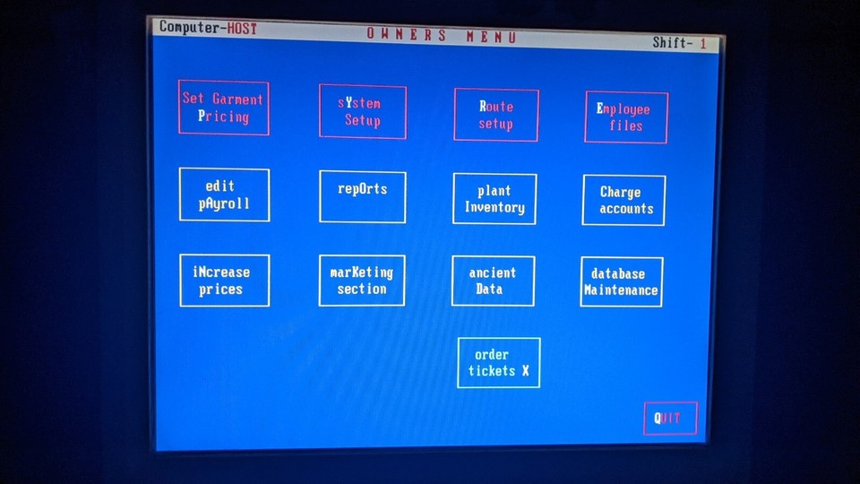 Custom Computer System for Dry Cleaners and Laundry (HOST Terminal) | eBay