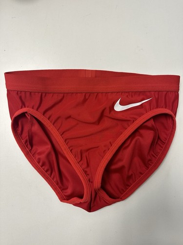 Nike Pro Elite Track & Field Racing Briefs Red Womens XS Made In USA ...