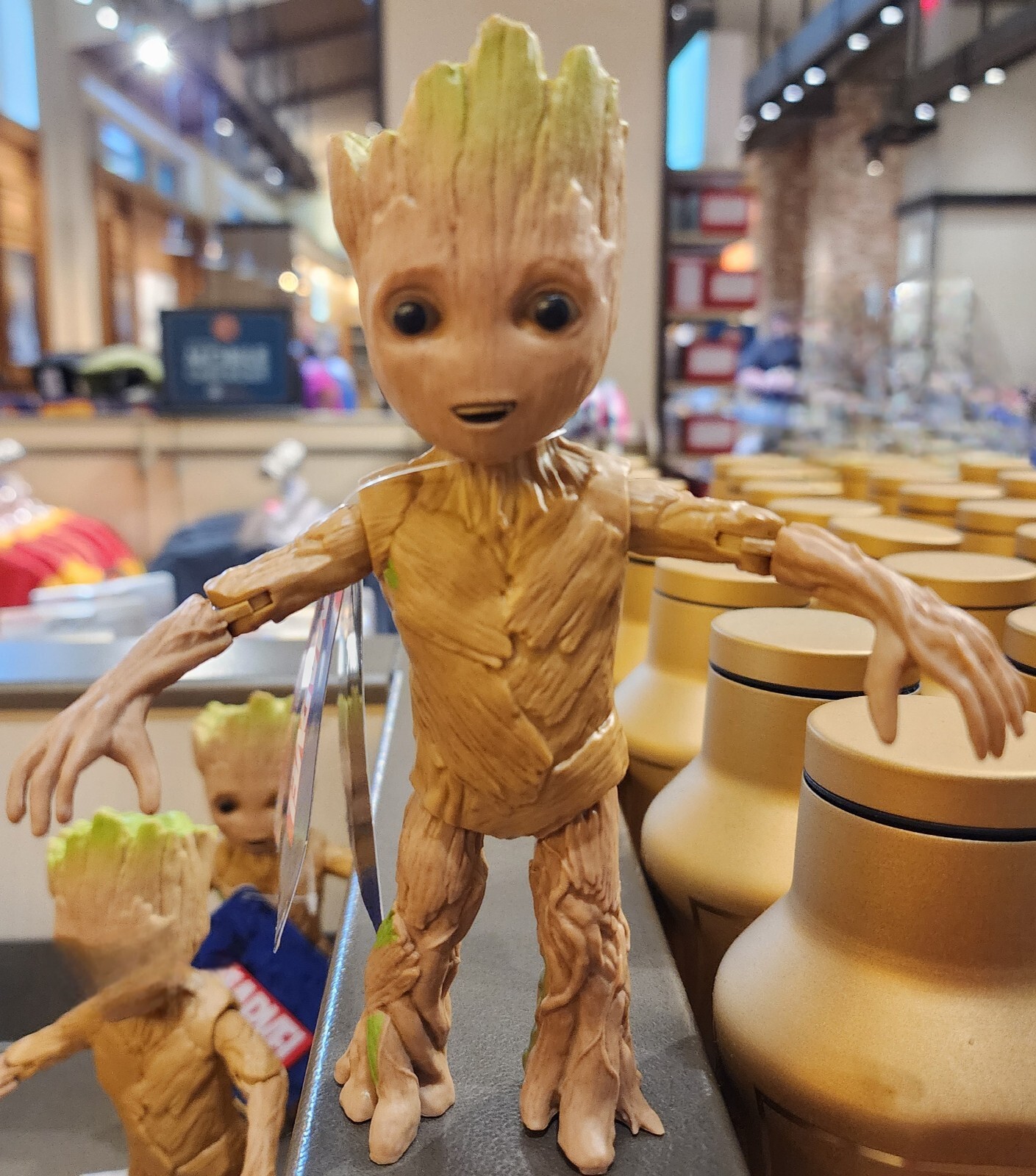Disney Parks Marvel Groot Wind Up Figure Toy New 2004 Guardians Of The ...