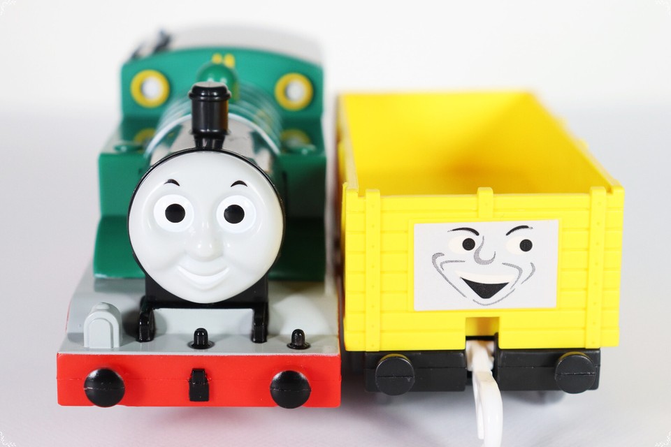 Green LBSC Thomas / Black James Plarail Tomy Trackmaster First Story ...