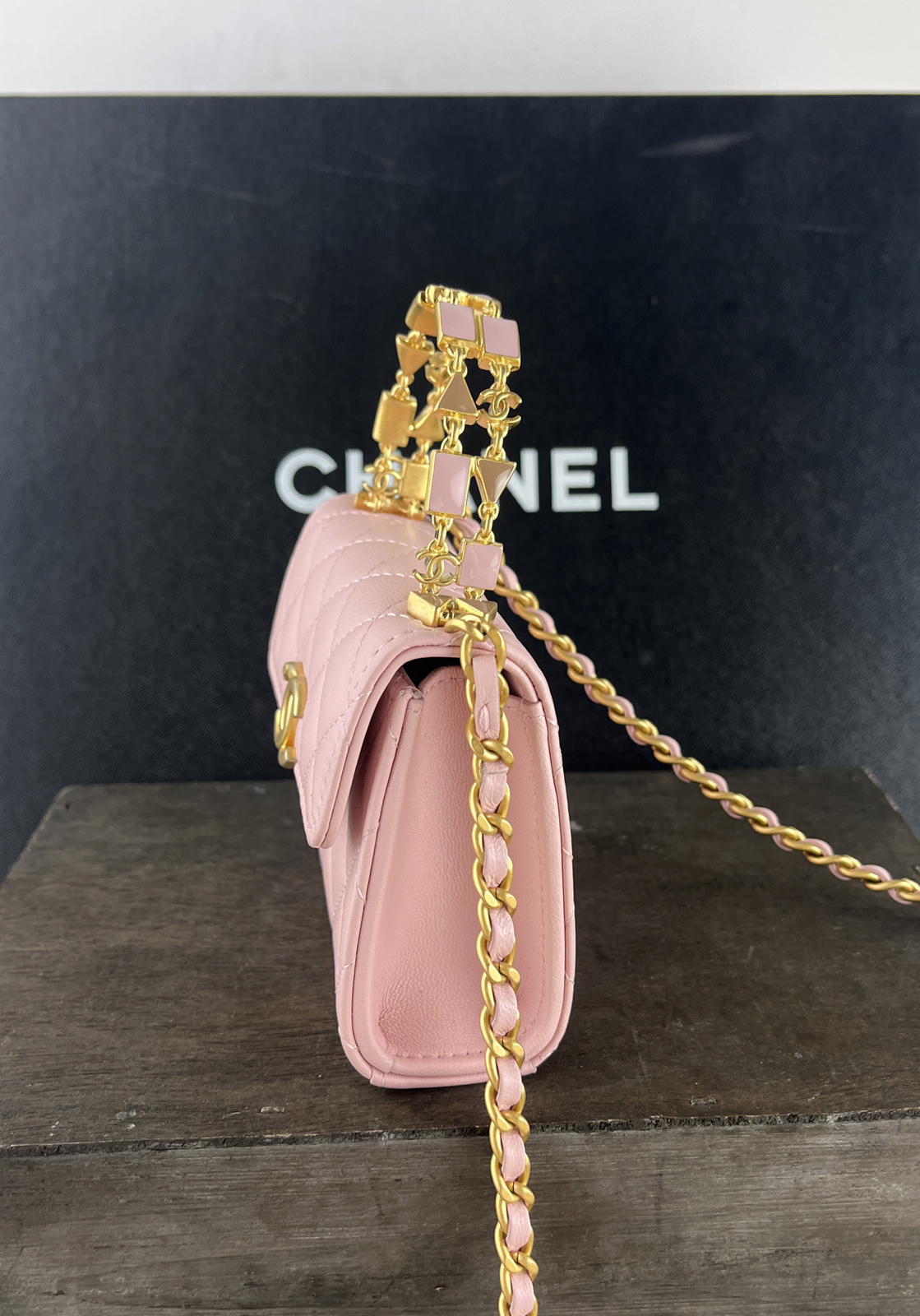 Chanel Pink Limited Edition Mini Bag - Gem