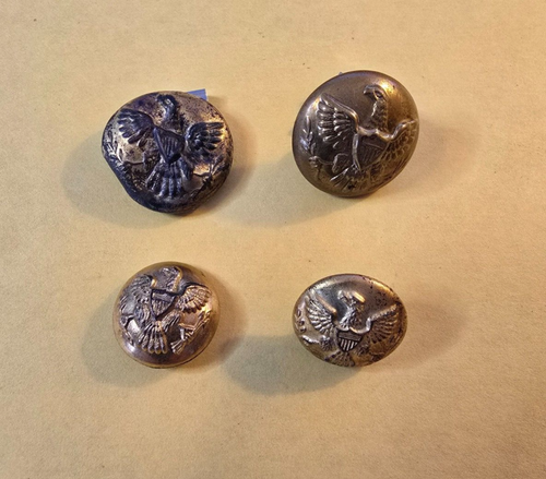 Indian War Buttons Kepi Cuff Coat US Army Federal Issue Good Guilt Ft ...