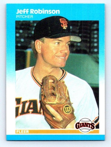 1987 Fleer #283 Jeff Robinson | eBay