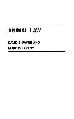Animal Law by Mildred Loring, David S. Favre (Hardcover, 1983) for sale ...
