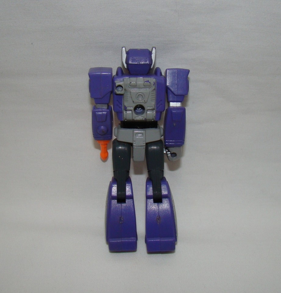 G1 TRANSFORMERS (1990) SHOCKWAVE ~ w/GUN ~ ACTION MASTERS FIGURE HASBRO ...