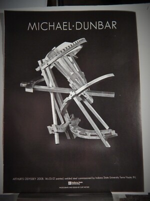 MICHAEL DUNBAR ART PIECES ORIG VTG 2008 ADVERTISEMENT, | eBay