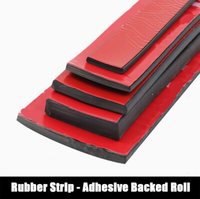 Rubber Strip - Adhesive Backed Roll - Various Widths Thicknesses and ...