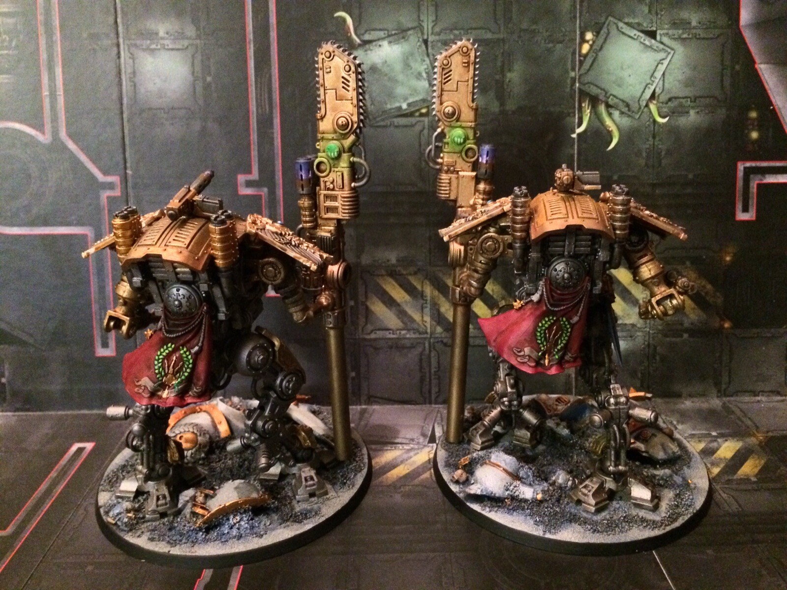 Armiger WarGlaive Converted Adeptus Custodes COMMISSION painted ...