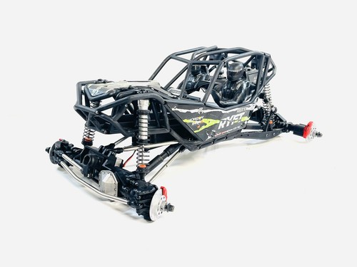 AXIAL RBX10 Ryft 4WD 1/10 Rock Bouncer Roller Slider Chassis Black *Low ...