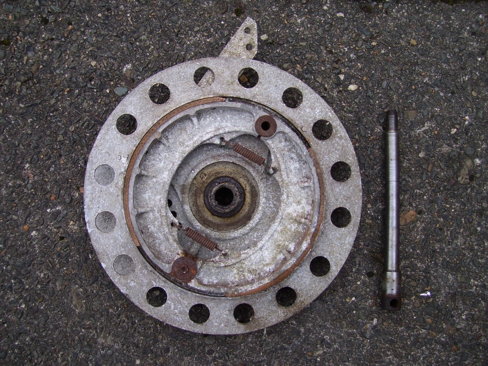 BSA Goldstar Front Wheel With Aluminium Dunlop Rim WM1 2.1/4"x19" And ...