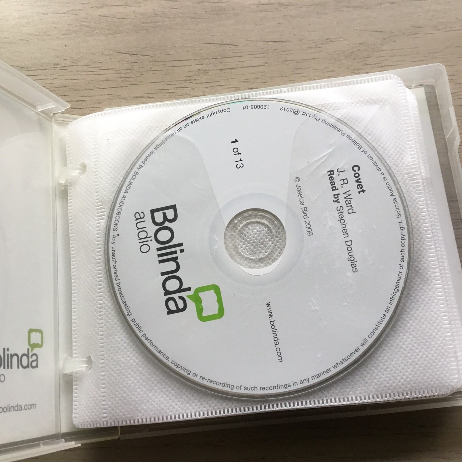 Covet by J.R. Ward - a Bolinda Audio Book on 13 CDs, unabridged, good ...