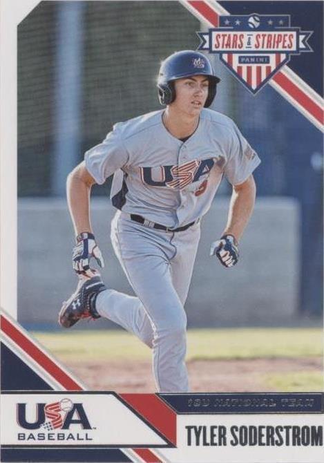2020 Panini USA Baseball Stars & Stripes - Tyler Soderstrom #47 (RC ...