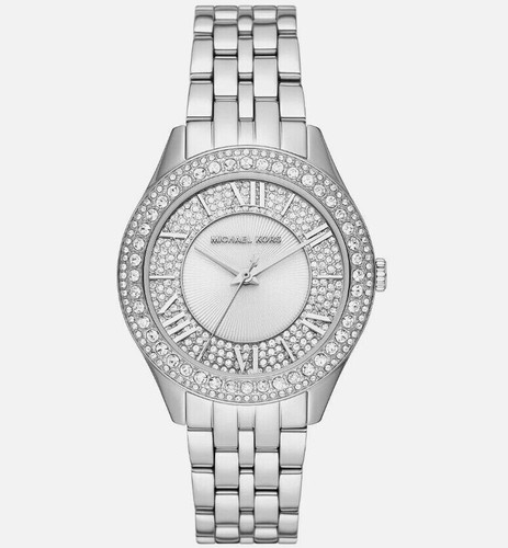 Michael Kors Harlowe Stainless Steel Quartz Women's Watch MK4708 | eBay
