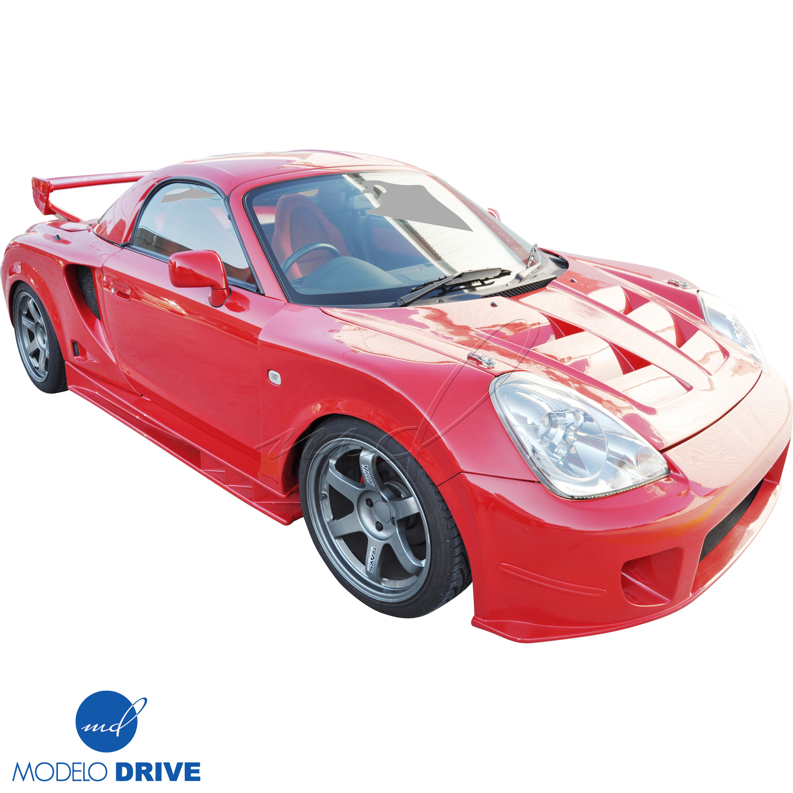 ModeloDrive FRP WDS BAND Frunk Hood (front) MRS Spyder for MR2 Toyota ...