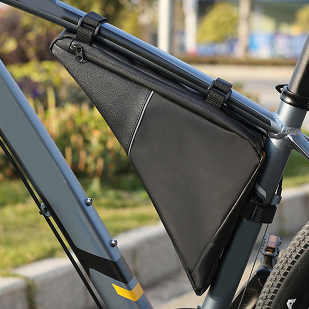 Bicycle Triangle Bag Hanging Saddle Bag Practical 20cm*29cm*37cm ...