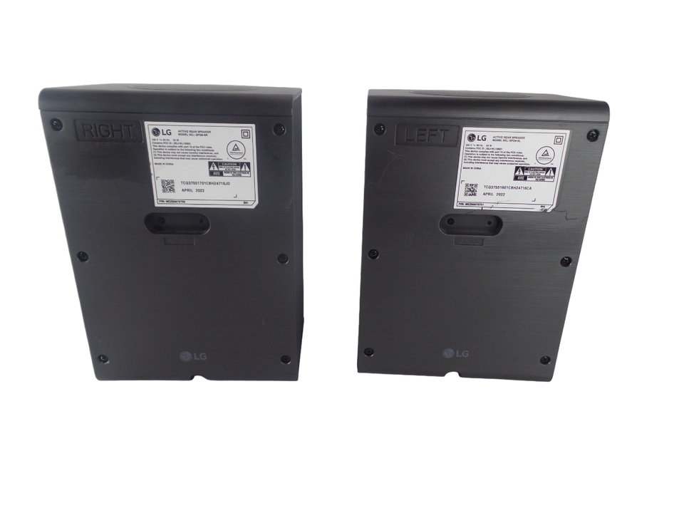 LG SPQ9-SL Pair Wireless Rear Surround Speakers - Right and Left | eBay