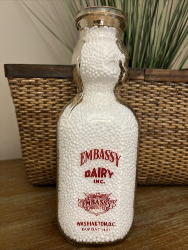 Embassy Dairy, Inc. Washington, D.C. Baby Face Milk Bottle | eBay