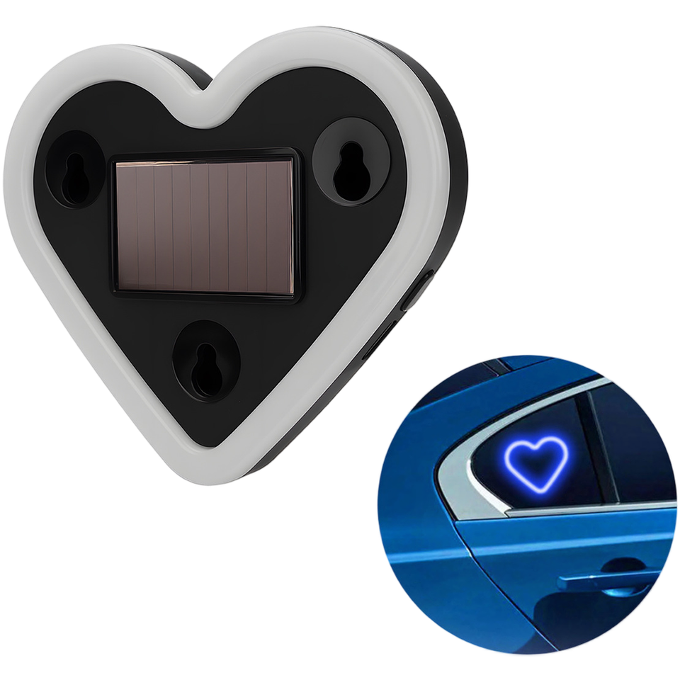 Car Interior Lighting Heart LED Mood Light Multi Color Atmosphere Light ...