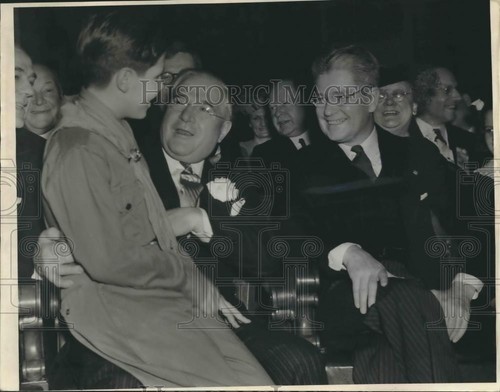 1939 Press Photo Julius Heil with grandson Joseph Junior and Phil ...