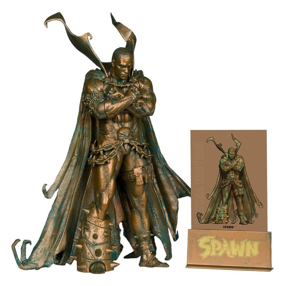 Spawn #311 Patina Edition Gold Label 19 CM McFarlane 2C | eBay
