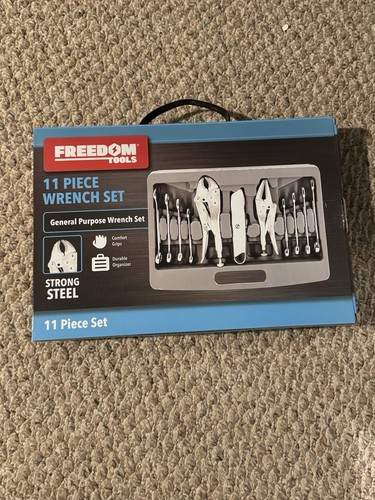 NEW Freedom Tools 11 Piece Wrench Set | eBay