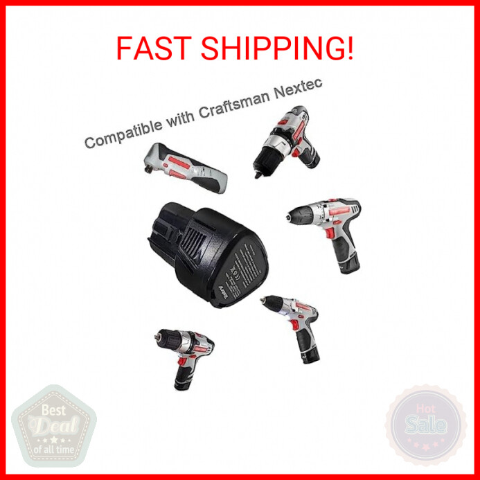12V Replacement Battery for Craftsman Nextec Lithium ion Battery | eBay