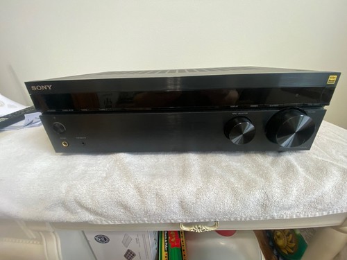 SONY STR-DH190 STEREO RECEIVER BLUETOOTH W/REMOTE TESTED 2 CHANNEL ...