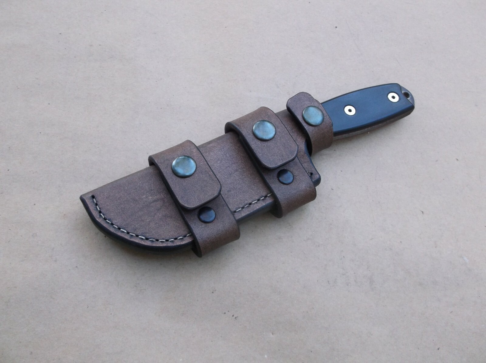 ESEE 4 BECKER BK16 BK17 CUSTOM LEATHER SHEATH (SHEATH ONLY) !READ ...