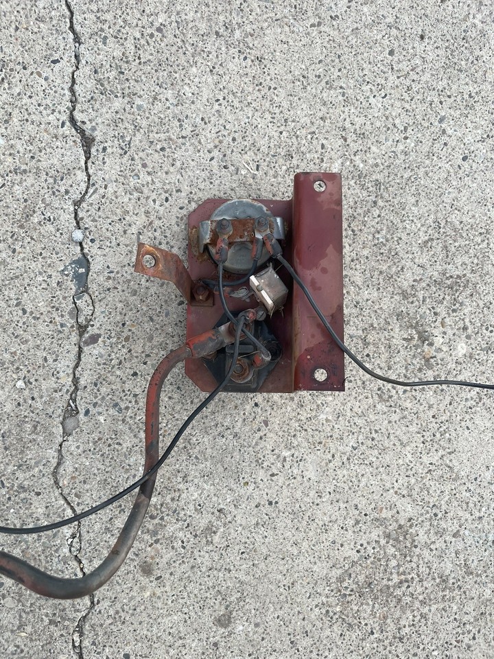 Vintage Wisconsin THD 2 Cylinder Gas Engine Gauge Dash Panel | eBay