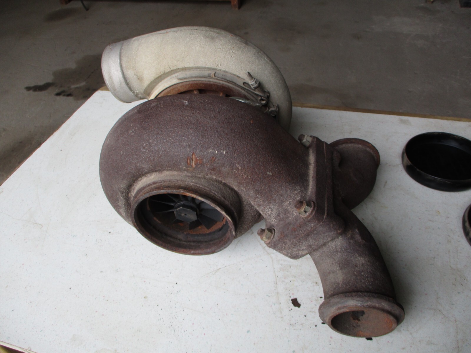 Detroit 8v92 Engines Turbo Charger Exhaust with Inlet Connector | eBay