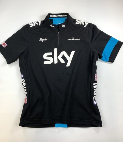 RAPHA Sky Bradley Wiggins Jersey Size XL | eBay