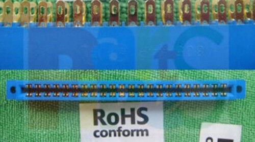 8pcs 44 Pin Card Edge Connector 2x22 PINS 396mm Gold Solder Socket SP4 ...