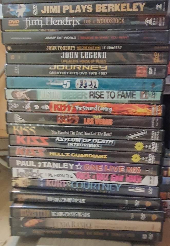 UPDATED NEW TITLES Music & Concert DVDs - Buy more to get 20% discount ...