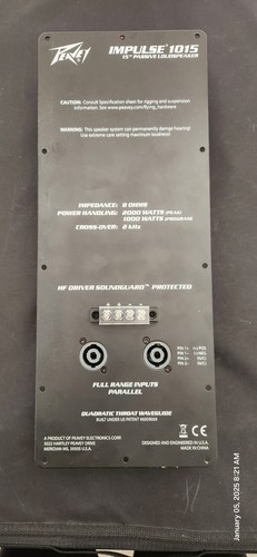 Peavey Impulse 1015 Crossover NEW VERSION 30570080 | eBay