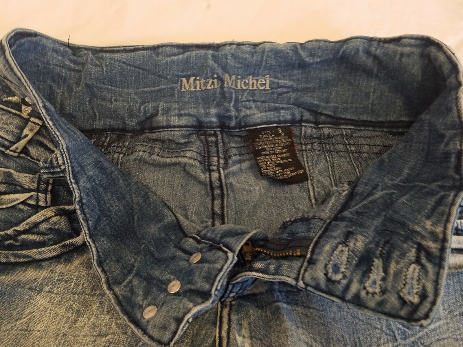 Mitzi Michel Women Denim Buttlift Skinny Stretch Ligh… - Gem