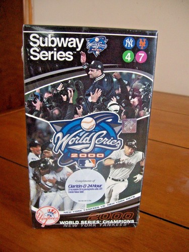 2000 Subway World Series MLB VHS Tape - Yankees vs. Mets 696306008736| eBay