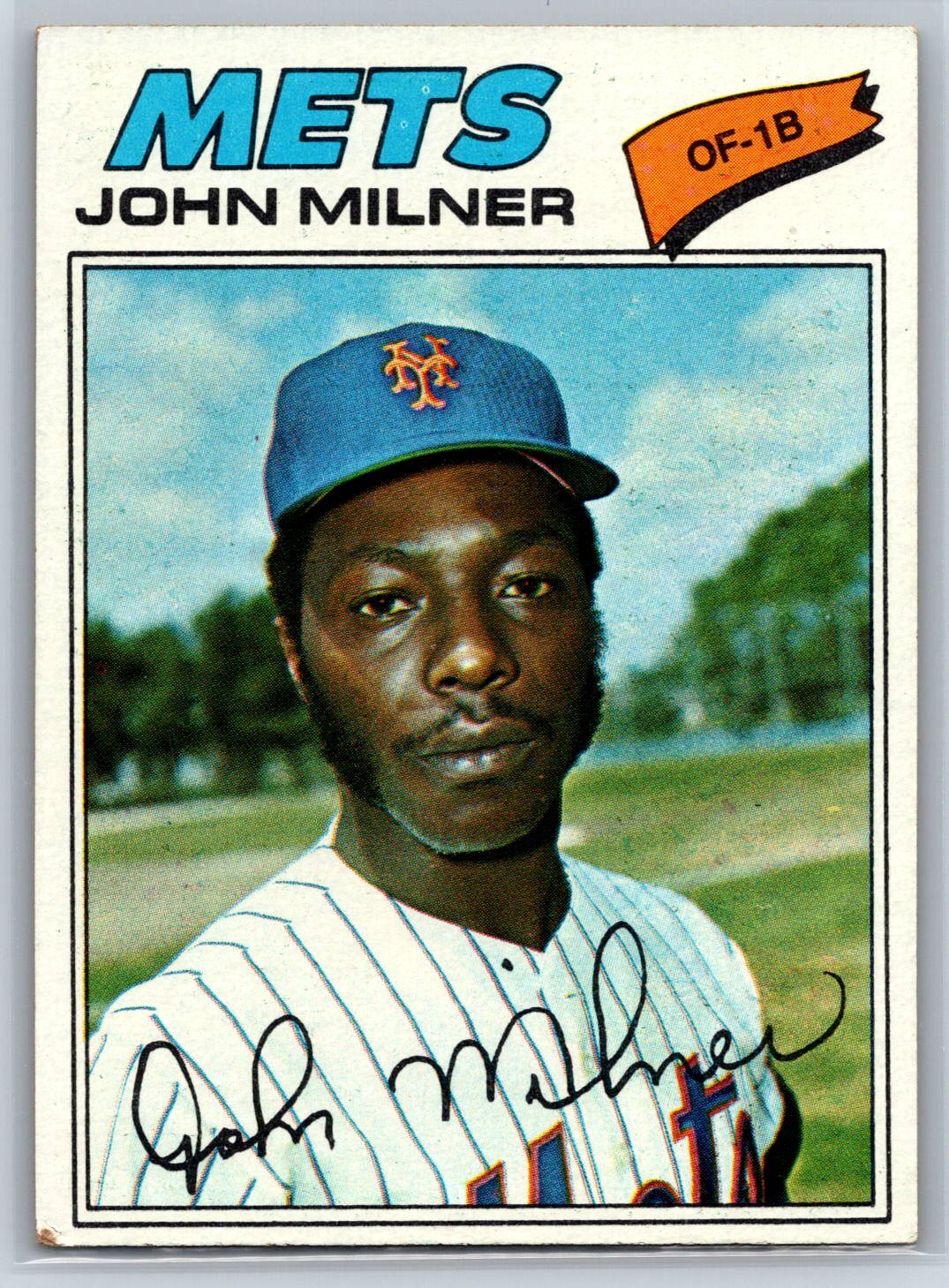 1977 Topps John Milner New York Mets #172 | eBay