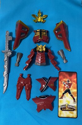 2011 Bandai MMPR Power Rangers Samurai 12" Shogun Battlized Ranger ...