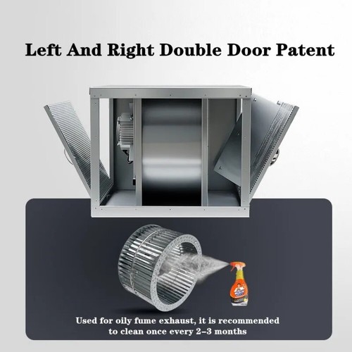 Powerful Silent Cabinet Centrifugal Fan Inverter Duct Exhaust Extractor ...