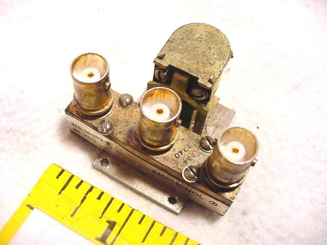 Amphenol 318-10382-3 26vdc BNC Coax Relay Switch for sale online | eBay