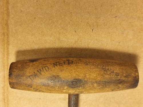 Antique Rusty David Netter Co. Corkscrew 1920s Philadelphia, PA ...
