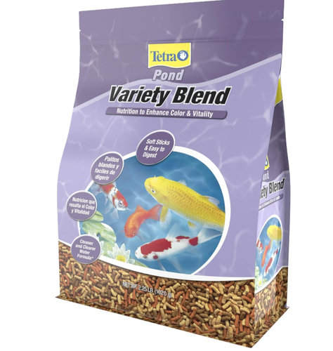 10x Tetra Pond Variety Blend, Pond Fish Food, for Goldfish and Koi, 13. ...