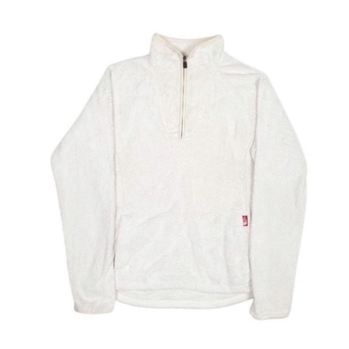 The North Face Osito 1/4 Zip Cream Soft High-Pile Silken Raschel Fleece ...