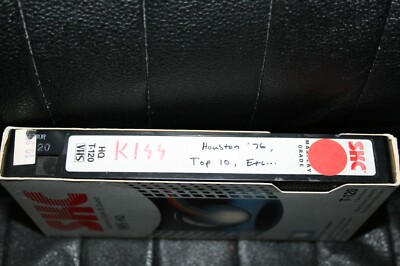 Kiss Vhs Tape Houston 1976 | eBay