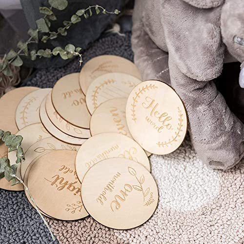 36 Pcs 3 Inch Unfinished Round Wood Circles for DIY Crafts Staining | eBay